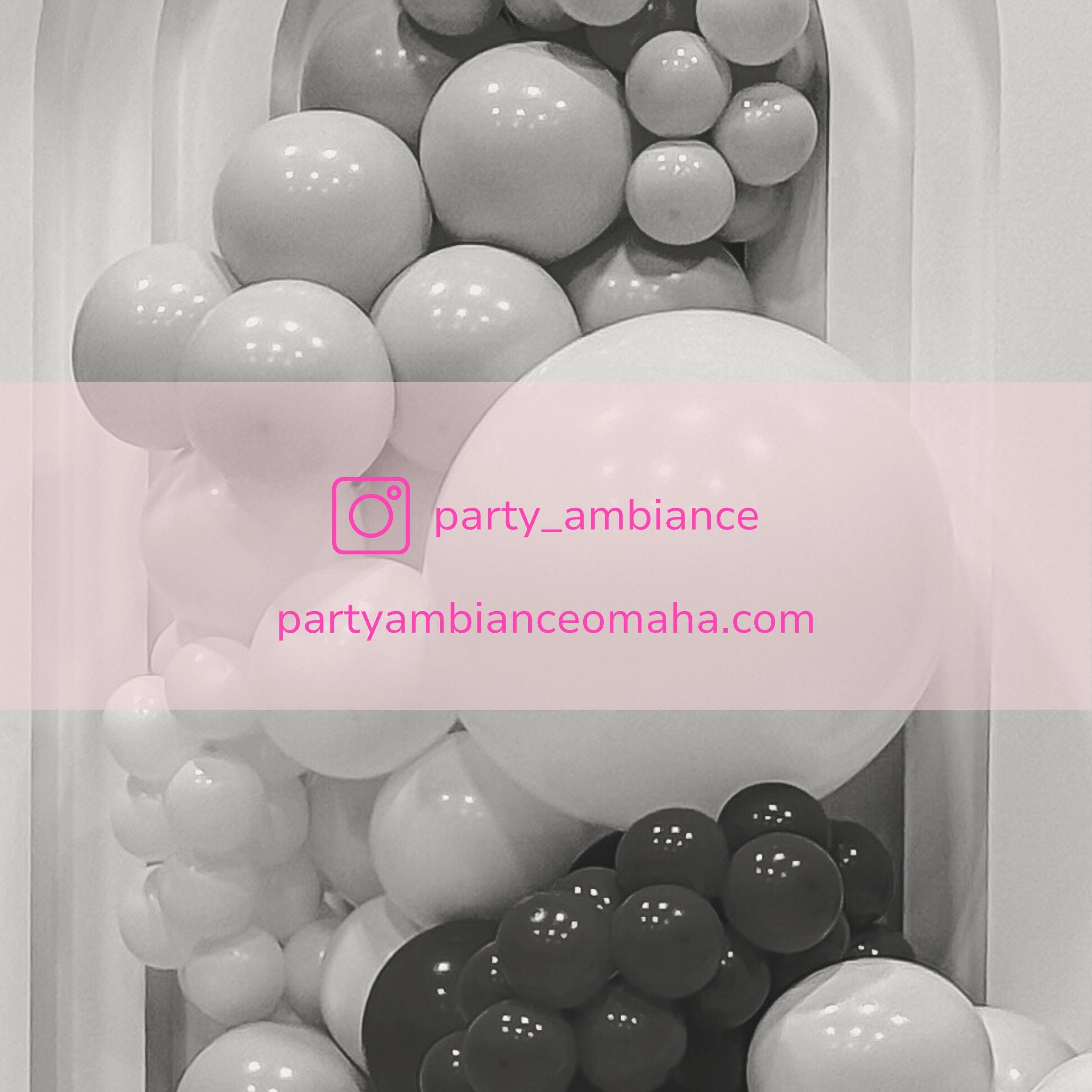 Blue Moon Balloon Garland Kit, USA Made Premium Quality Balloons, DIY ...