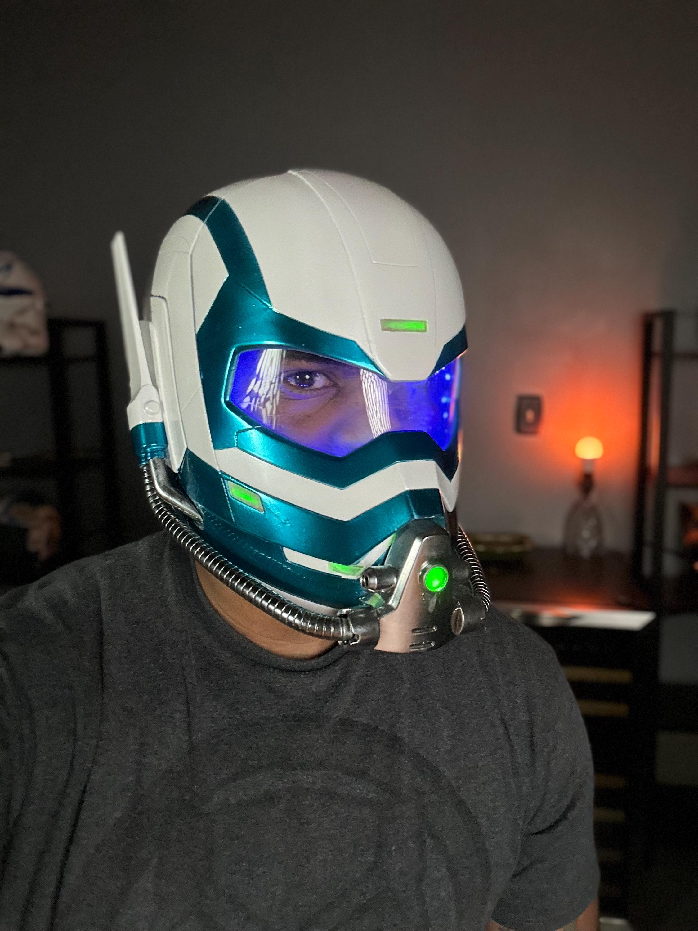 Custom 3D Printed Wearable Goliath Helmet - Marvel What If - Hand ...