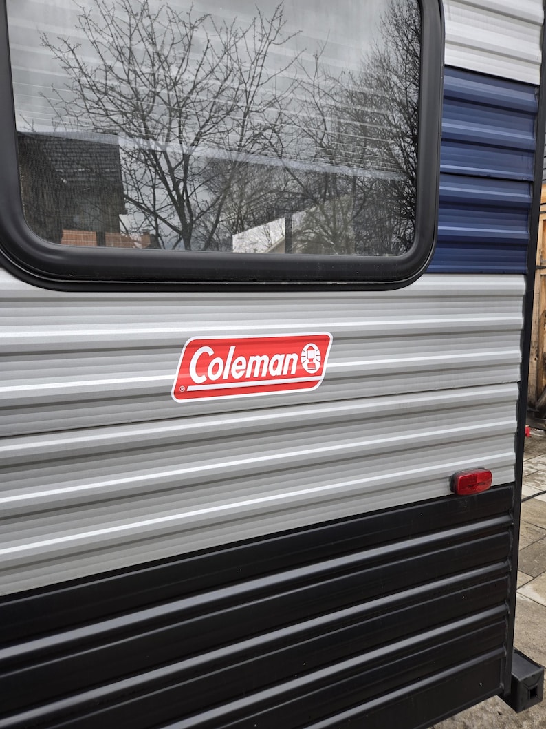 Coleman by Fleetwood Sticker Label for RV Trailer Lantern Stove Lamp ...