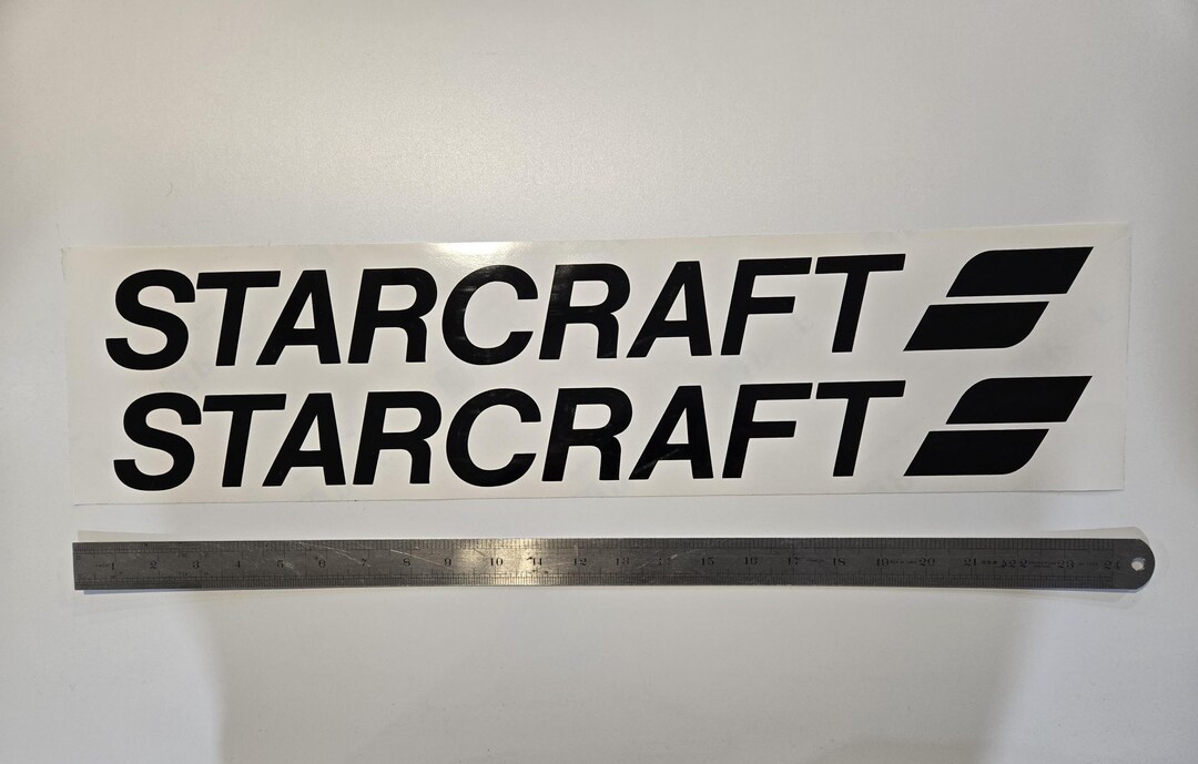Set of 2 Starcraft RV Trailer Boat Replacement Vinyl Sticker Decals - Etsy