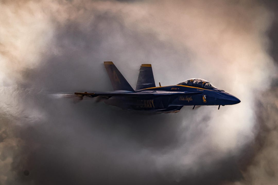 Blue Angels High Speed Pass Photo Print - Etsy