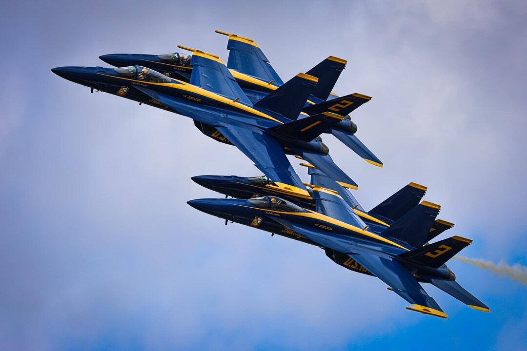 Blue Angels Diamond Photo Print - Etsy