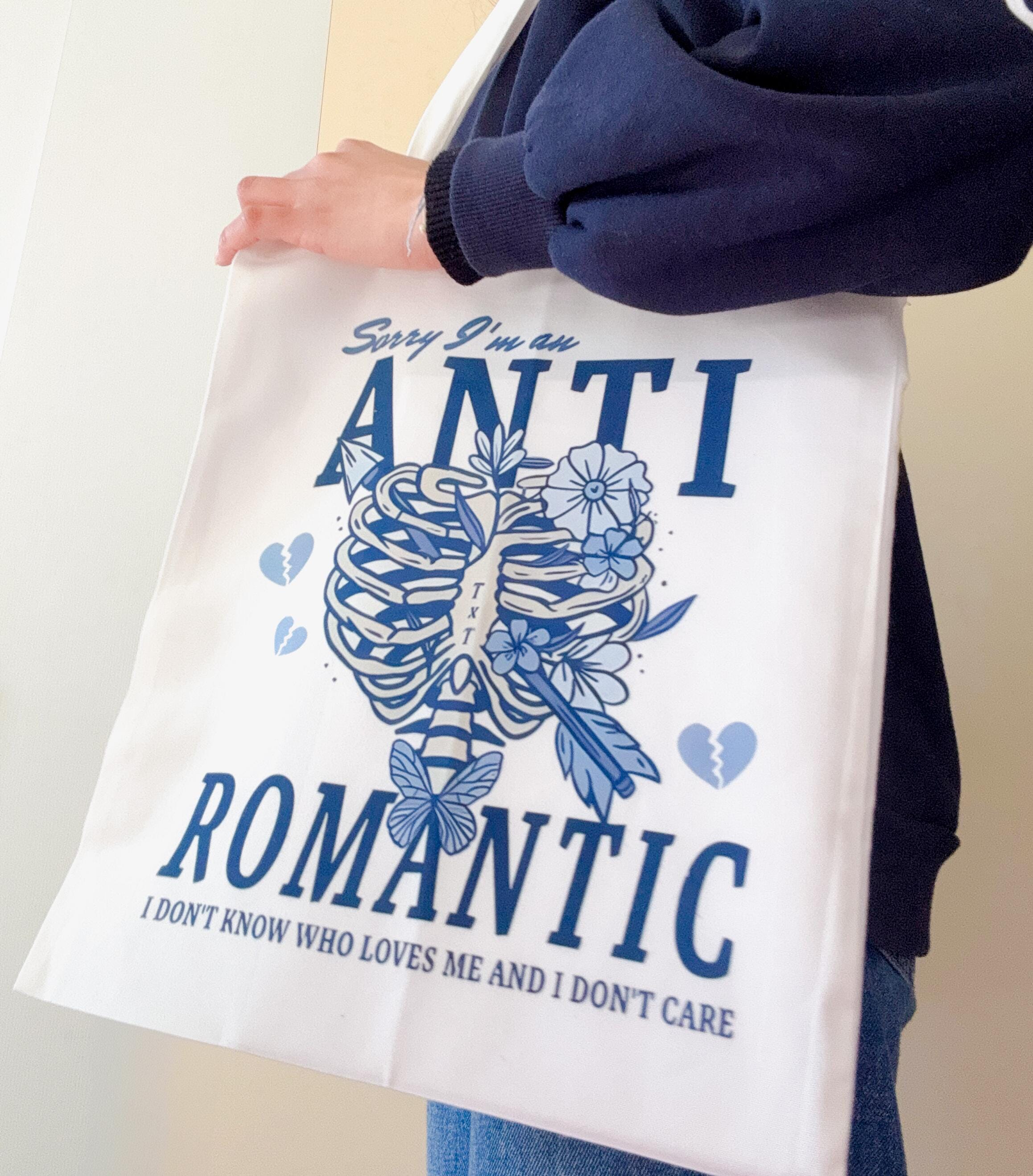 TXT Anti Romantic Tote Bag, Tomorrow X Together, Gift Idea, Txt Bag ...