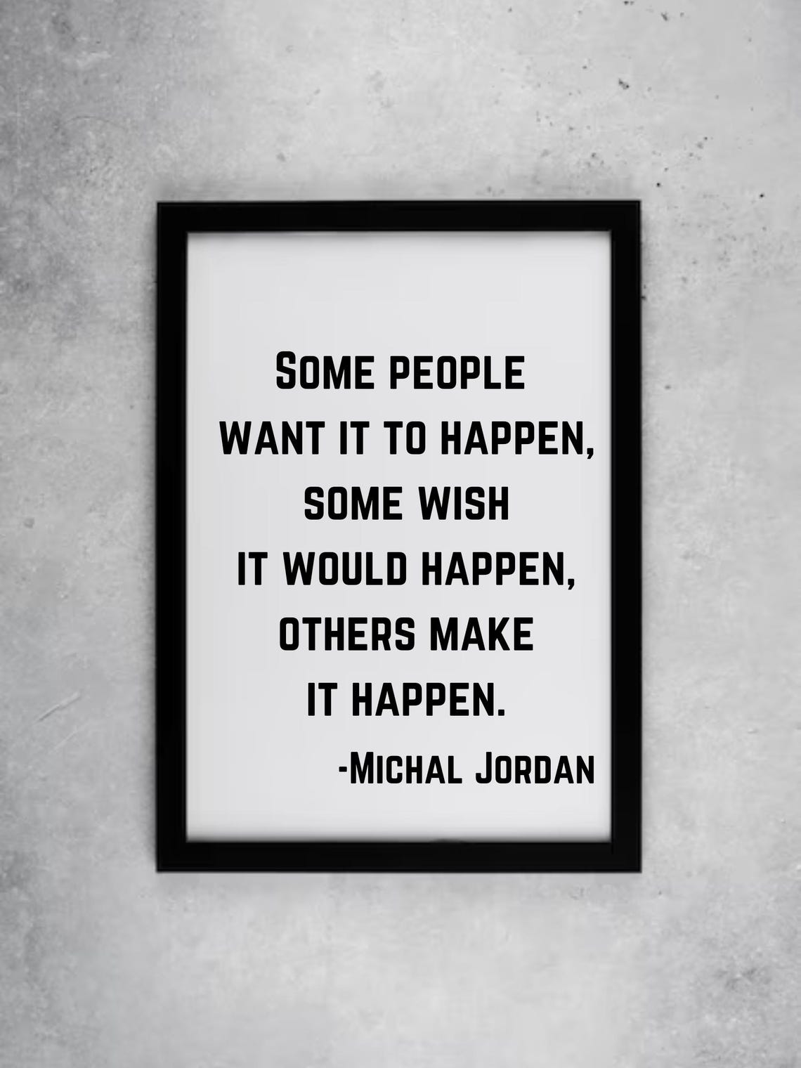 Michal Jordan Quote Poster (digital Download) - Etsy
