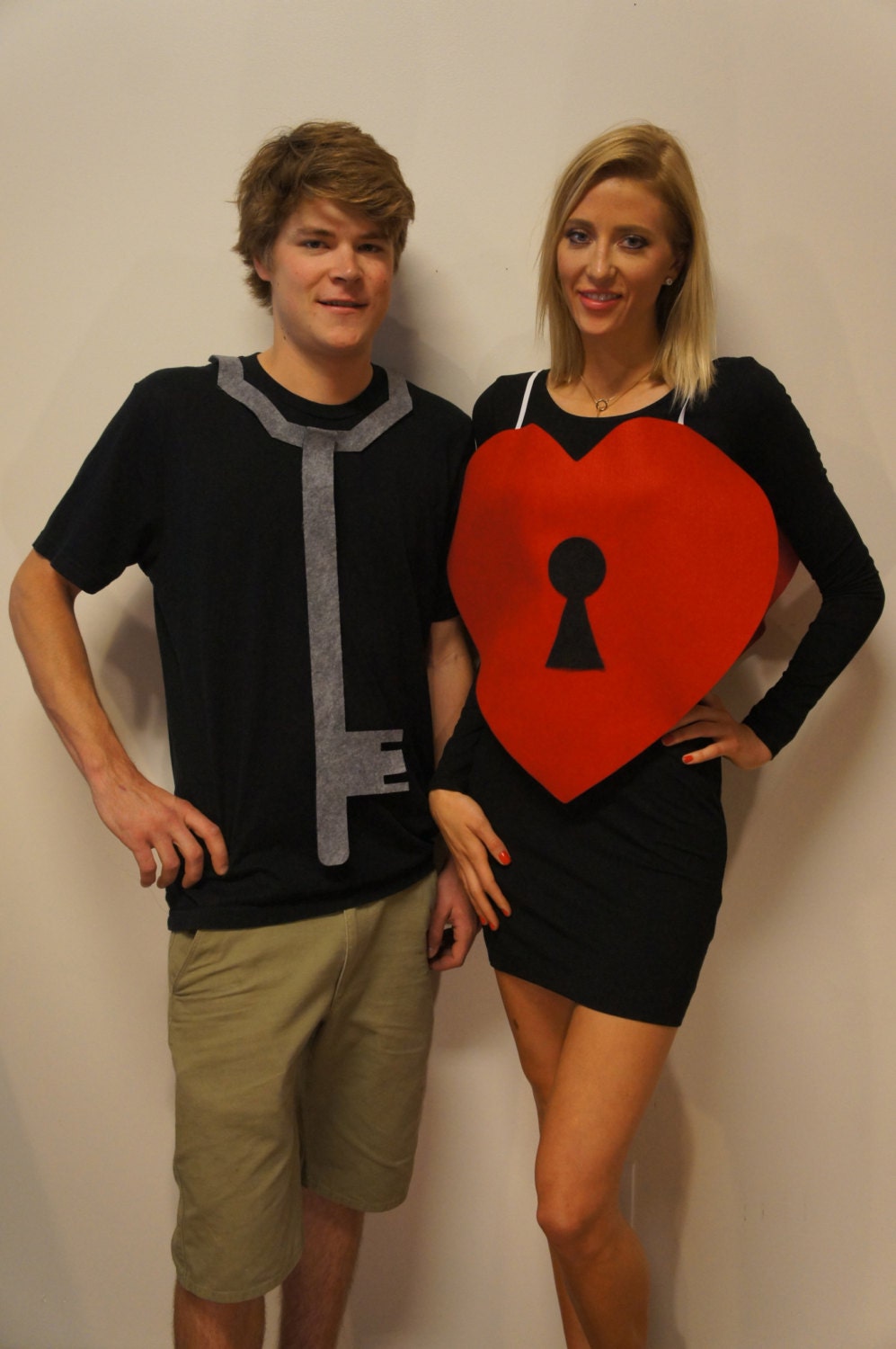 Key to Her Heart Couples Halloween Costume Pun Play on Words - Etsy