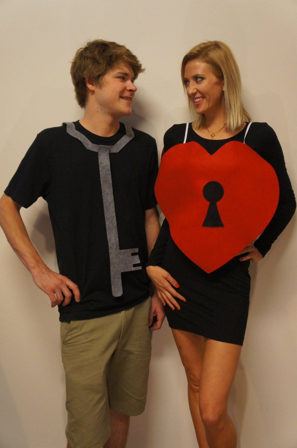Key to Her Heart Couples Halloween Costume Pun Play on Words - Etsy