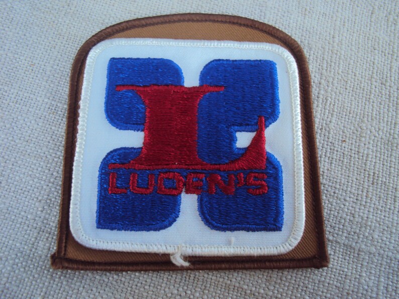 Vintage 70s Luden's Uniform Sew on Patch - Etsy