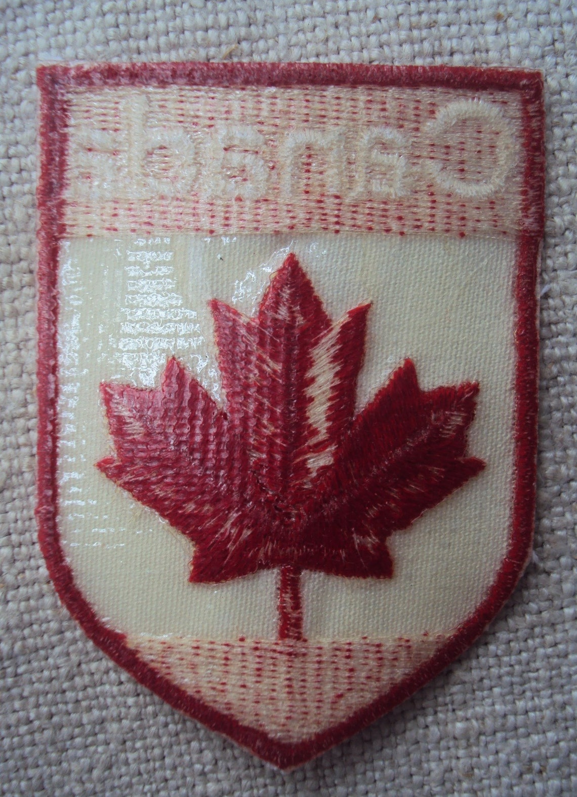 Vintage 1970s Shield Shaped CANADA Maple Leaf Travel Patch - Etsy