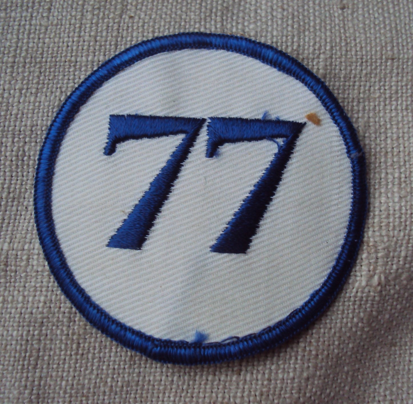 Vintage 1970s NUMBER 77 Variety Of Colors Stick On Sew On | Etsy