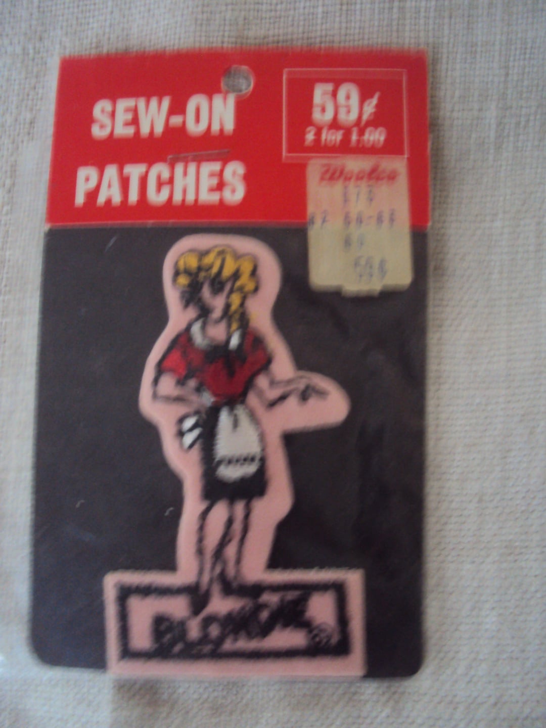 Vintage Comic 60s Blondie Comic Strip Character Sew on Patch Original Package - Etsy