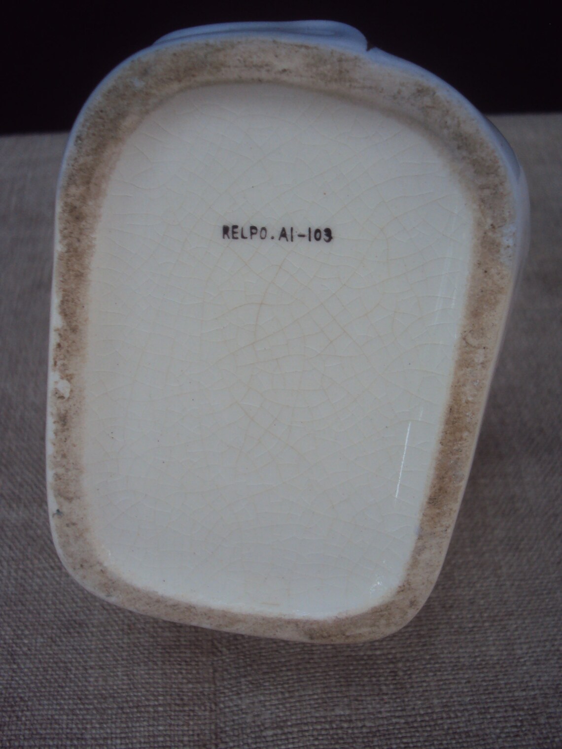 Relpo 5 1/2" Ceramic Virgin Mary Planter Figurine Catholic Blessed ...