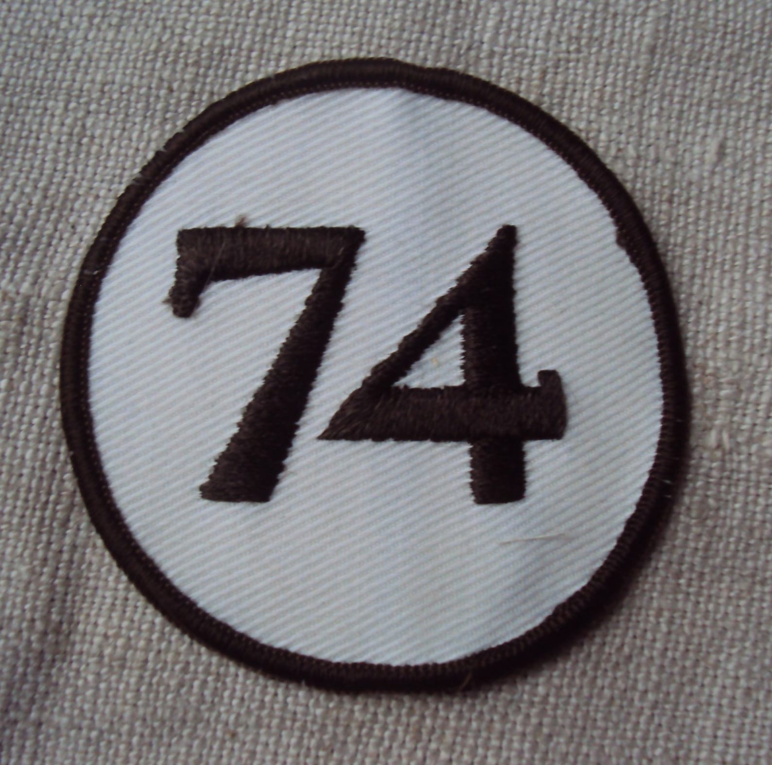 Vintage 1970s NUMBER 74 Variety of Colors Stick on Sewon - Etsy