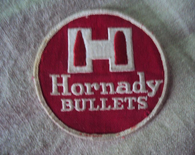 Vintage 1950s Hornady Bullets Sew on Patch - Etsy