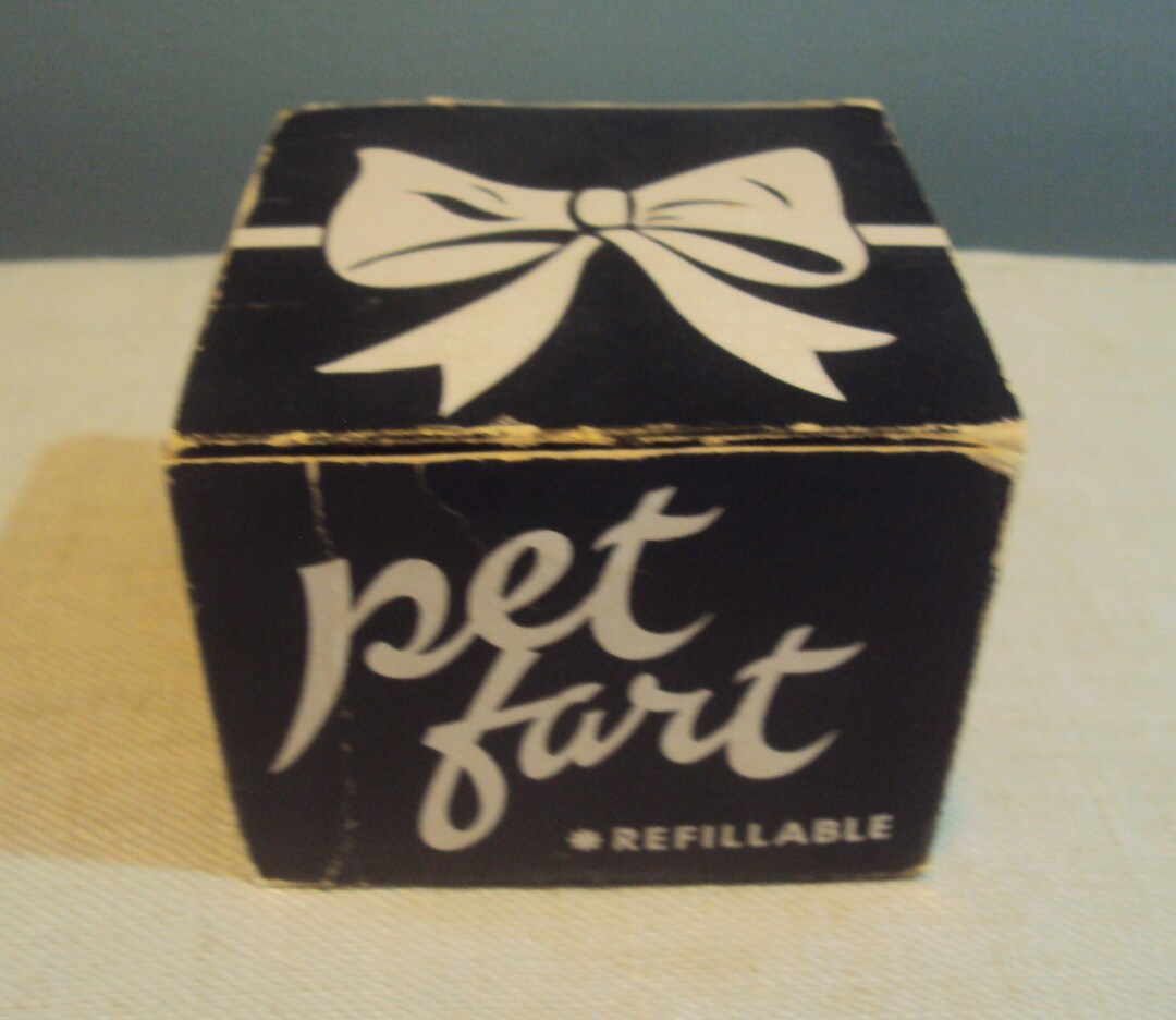 Vintage "pet Fart" Gag Gift Comic Bathroom Decor Gift Four Kids Novelty ...