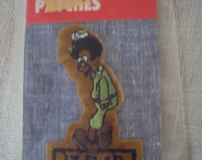 Vintage Comic 60s Lt Flap Comic Strip Character Sew on Patch Original ...