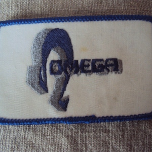 Vintage Omega Uniform Sew on Patch - Etsy