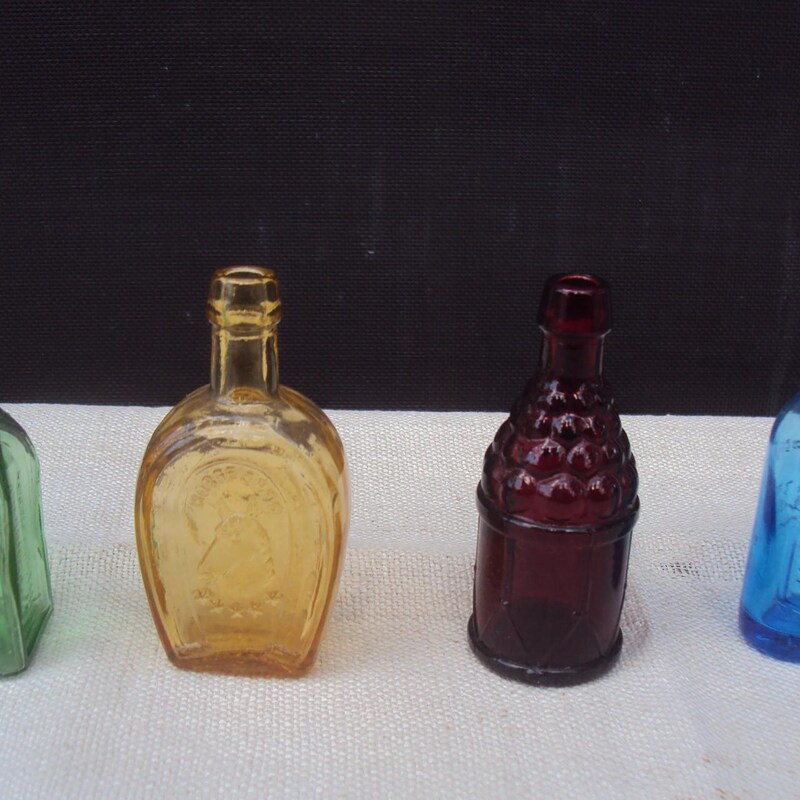 Wheaton Miniature Glass Bottle - Etsy