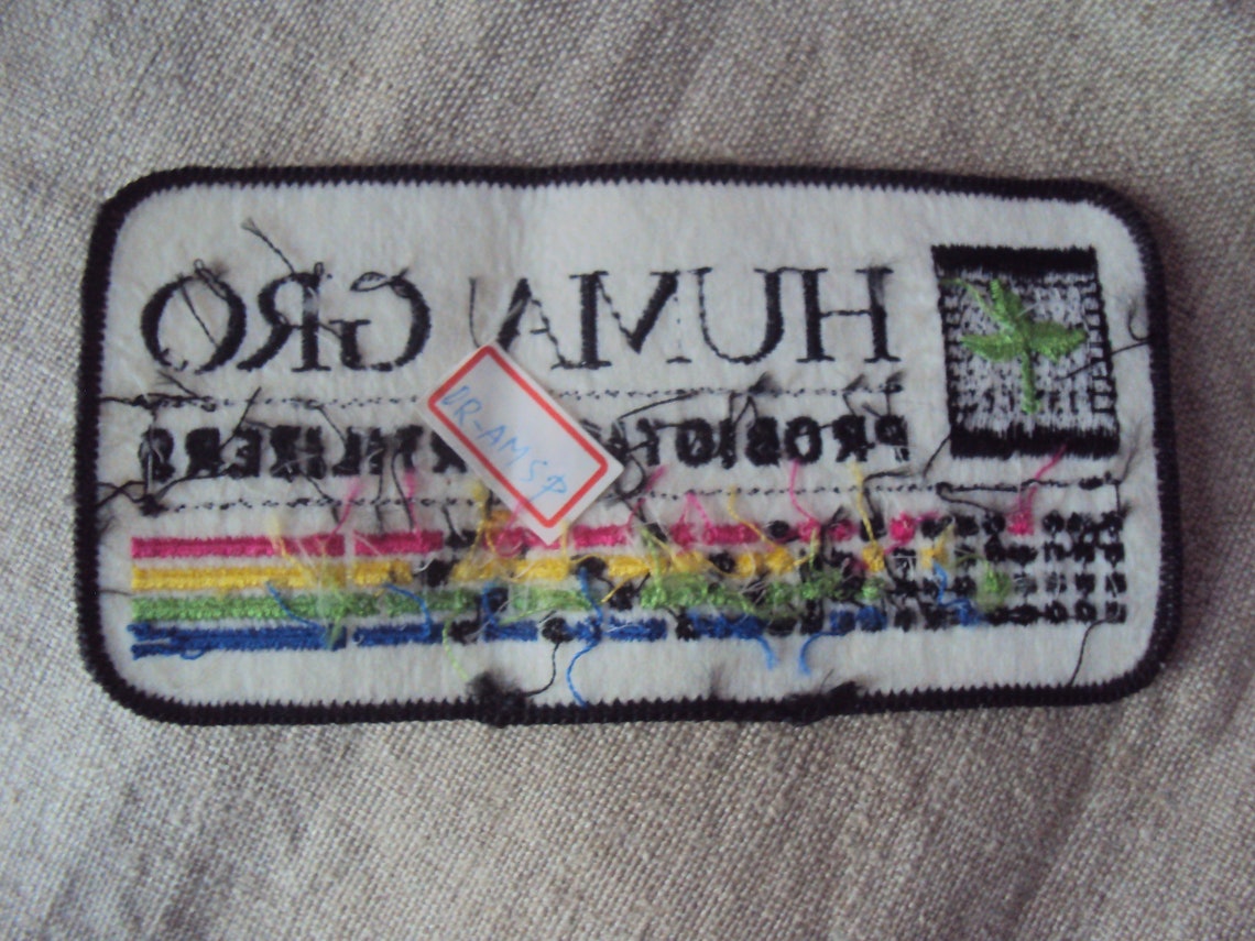 Vintage 1970s Huma Gro Probiotic Fertilizers Uniform Patch - Etsy