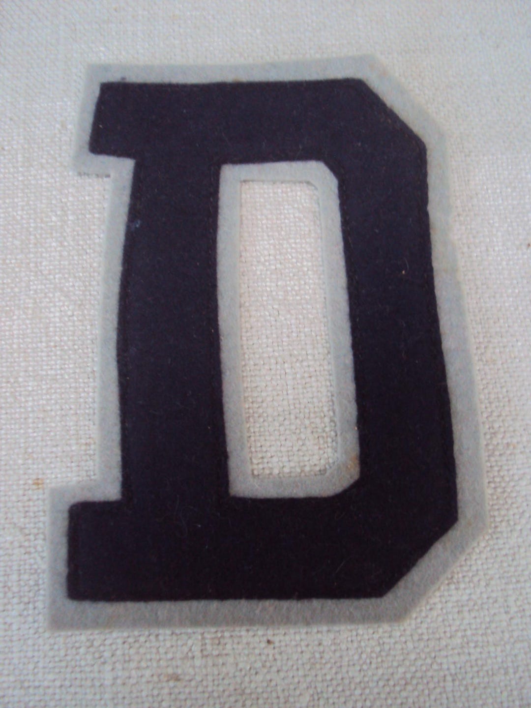 Vintage 50s 60s 5 Inch Medium Sized Letter D Varsity University Wool ...