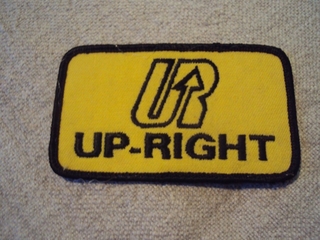 Vintage 70s UR UP- RIGHT Uniform Sew on Patch - Etsy