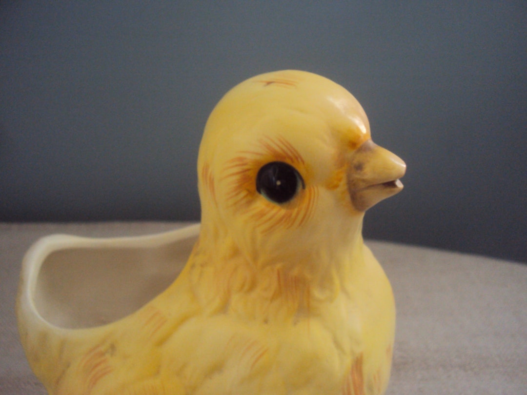 Vintage RELPO Ceramic Easter Baby Chick Planter Mid Century Spring ...