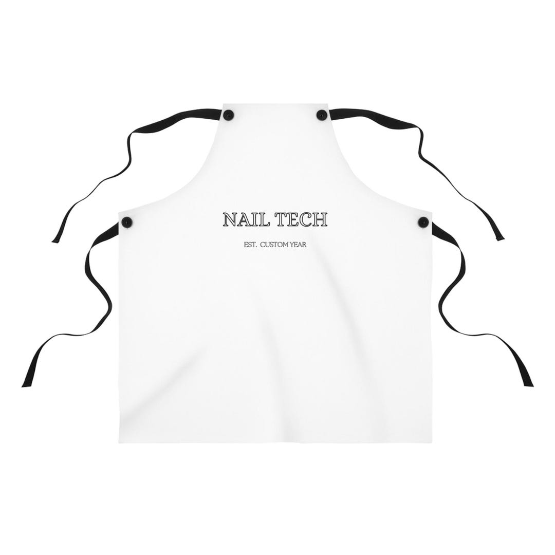 Custom Nail Tech Apron, Personalized Apron for Nail Artists, Cute Gift ...