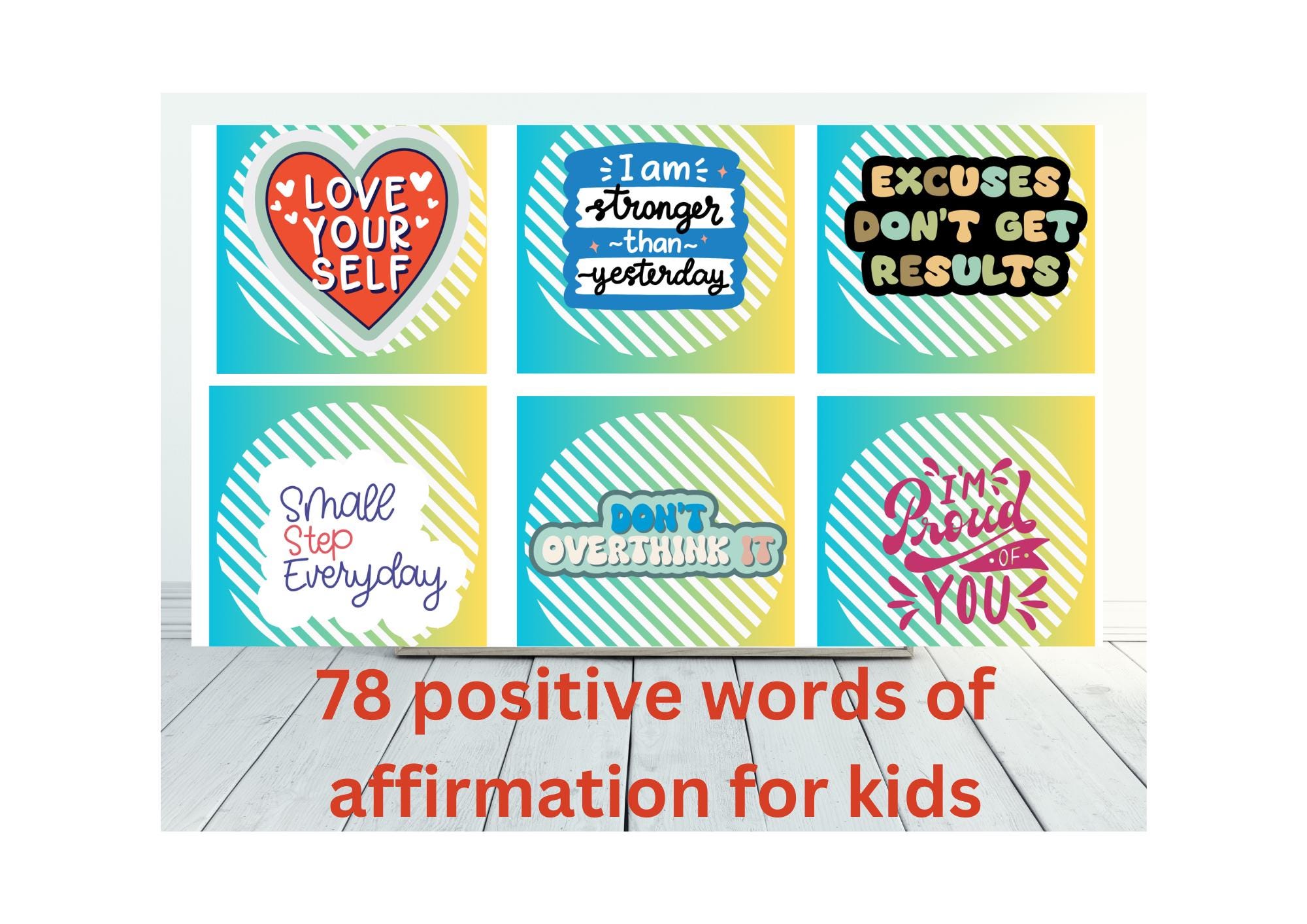 Kids Daily Affirmation Cards| Positive Affirmations for Children ...