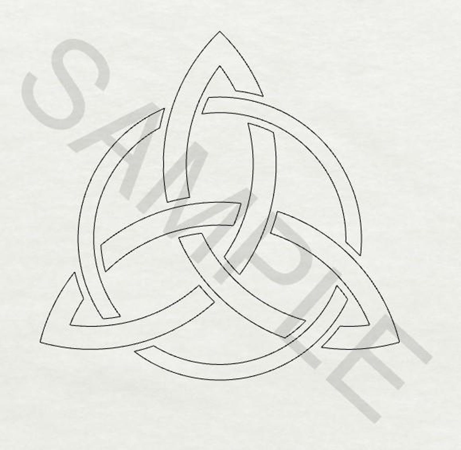 Celtic Knot Digital Files: DXF, SVG, PDF. - Etsy