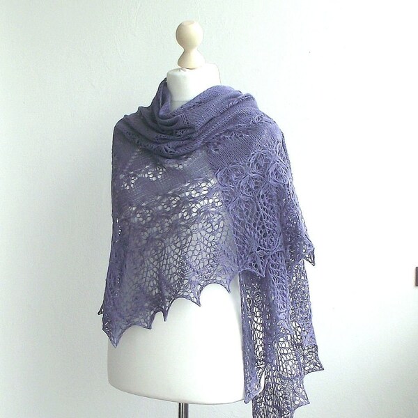 Lilac Shawl - Etsy