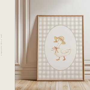 Silly Little Goose Gallery Wall, Set of 3 | Gender Neutral Kid's Room ...