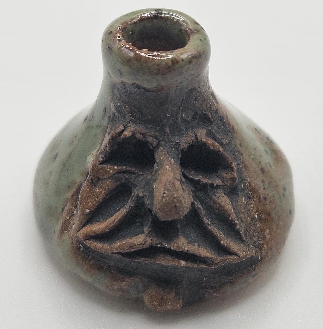 Goofy Man Tiny Face Jug (mini) - Etsy