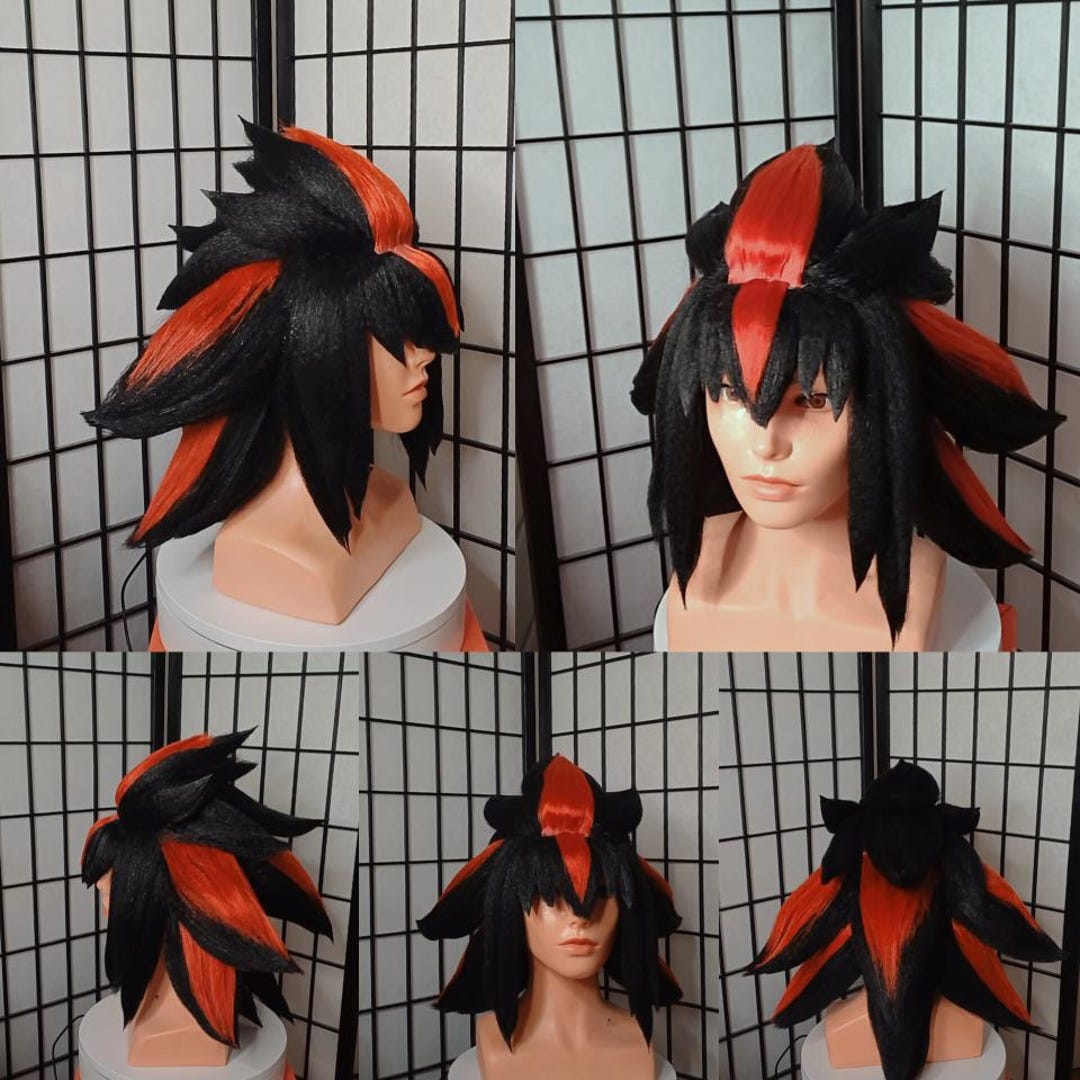 Shadow Wig Sonic Cosplay - Etsy