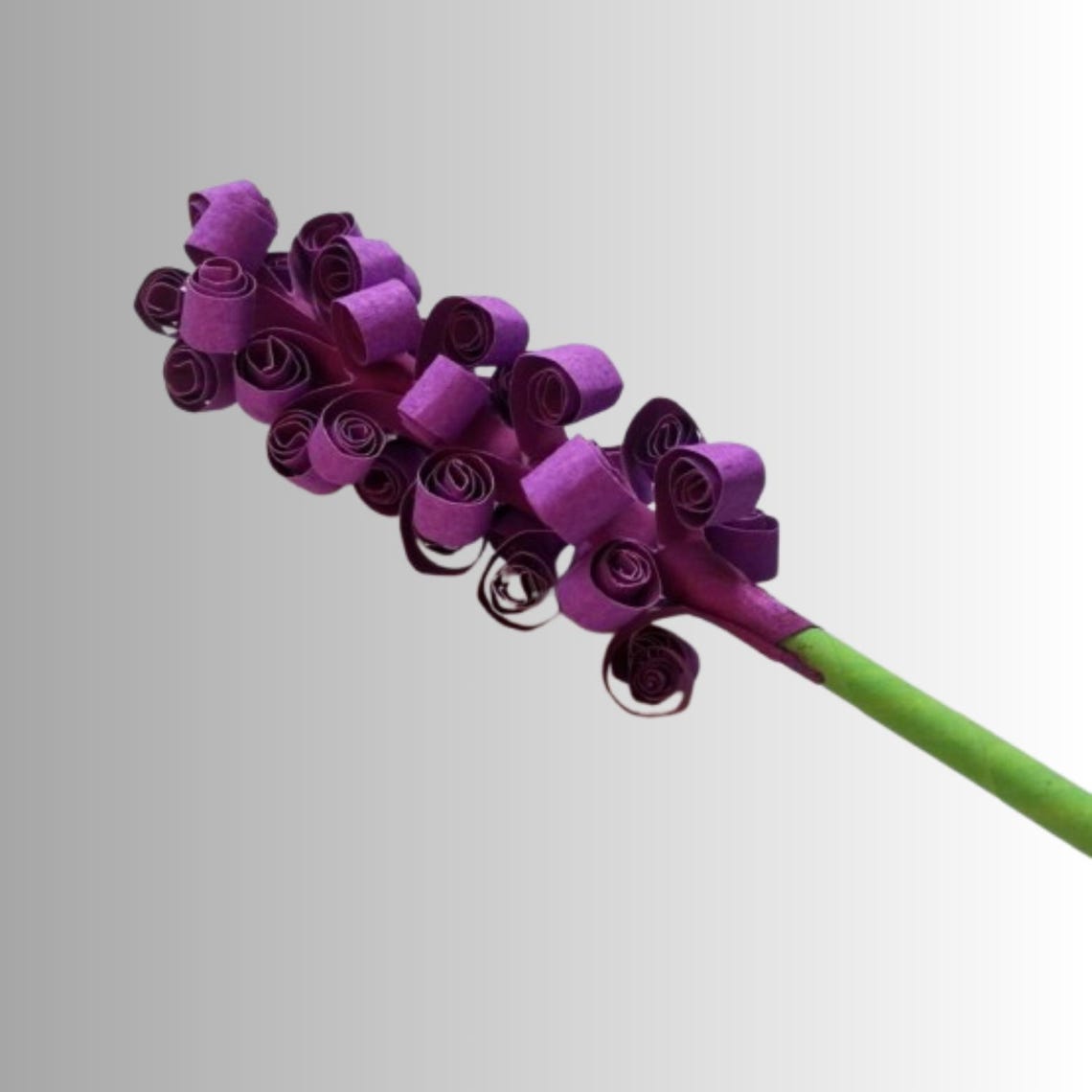 Quilled Hyacinth Paper Flower Pattern: DIY Bouquet Template (PDF ...