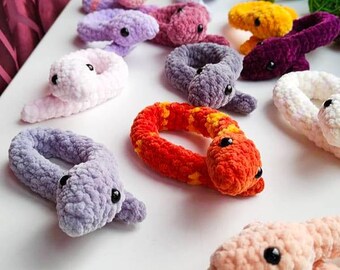 Snake Plush Crochet Pattern No Sew Do It Yourself Amigurumi Tutorial ...