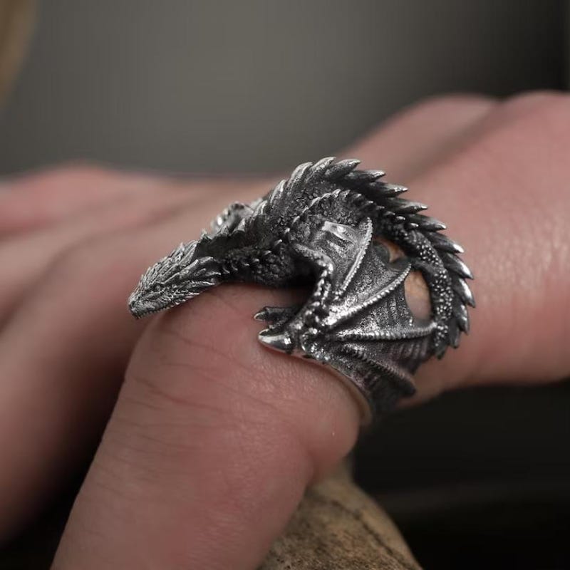 Dragon Ring - Etsy