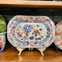 Japanese Sakura Miyako Imari Decorative Plate - Etsy