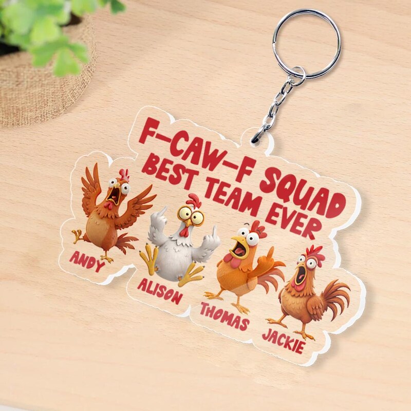 F Caw F Squad Ornament - Etsy
