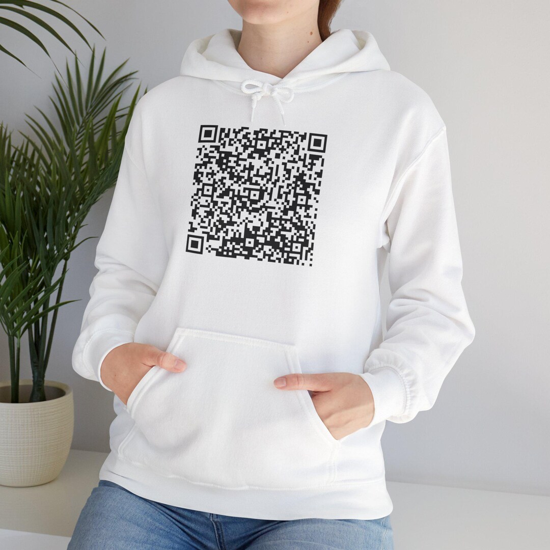 Yoda Riddles QR Code Hoodie, Unisex Sweatshirt With Funny Hidden Notes ...
