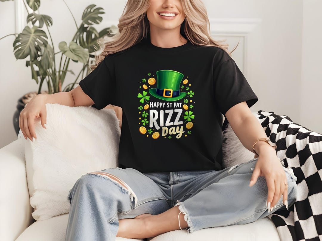 Happy St Pat Rizz Day PNG SVG, Gen Z Slang Rizz, St. Patrick's Day ...