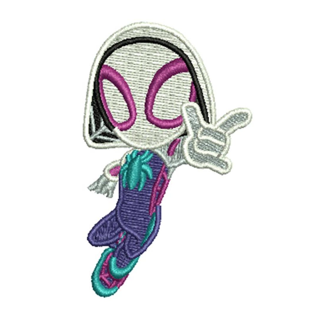 Ghost Spidey and His Amazing Friends Embroidered Design | Marvel Super ...