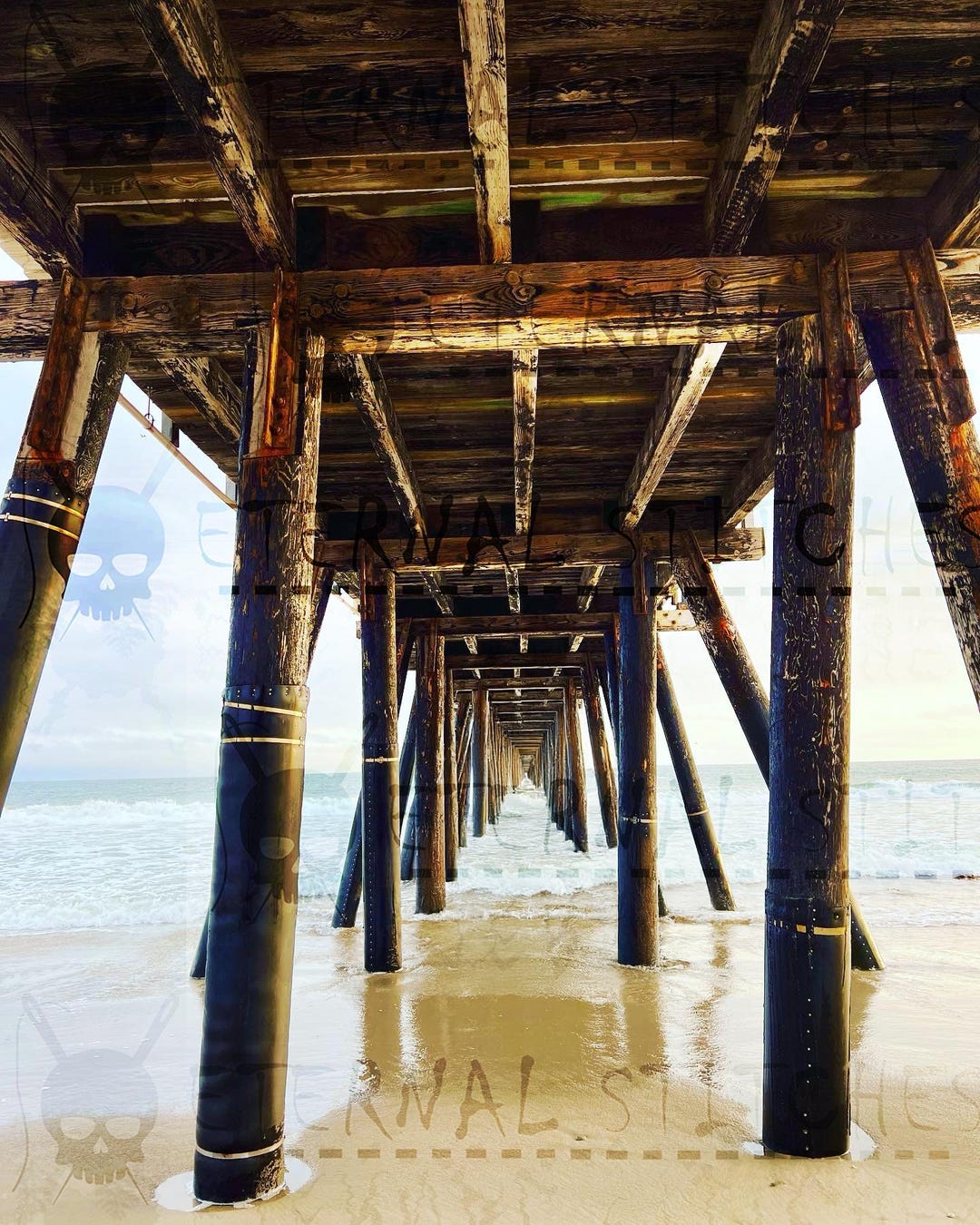 Beach Pier Digital Download - Etsy