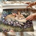 Cottontail Dreams | Poster Print - Watercolor Springtime Wall Art ...