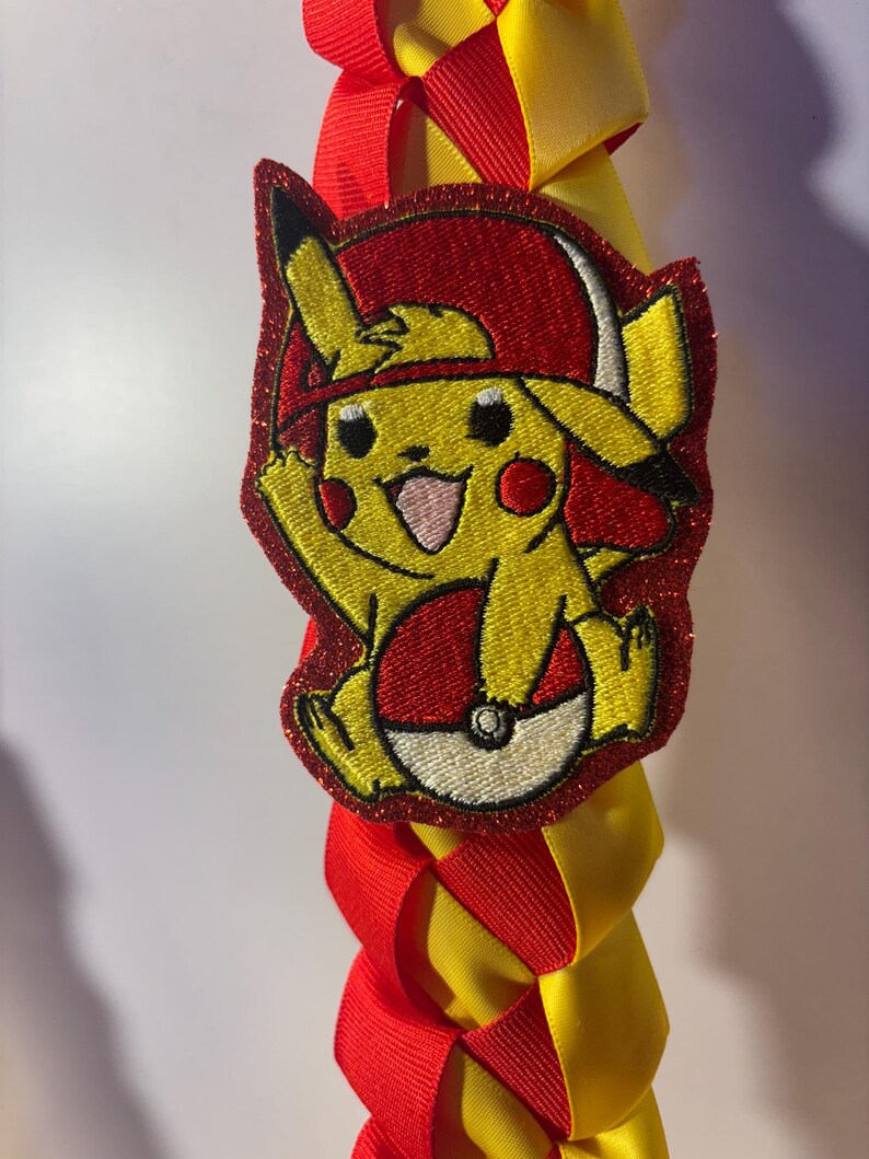 Pikachu Pokémon Theme Graduation Lei - Etsy