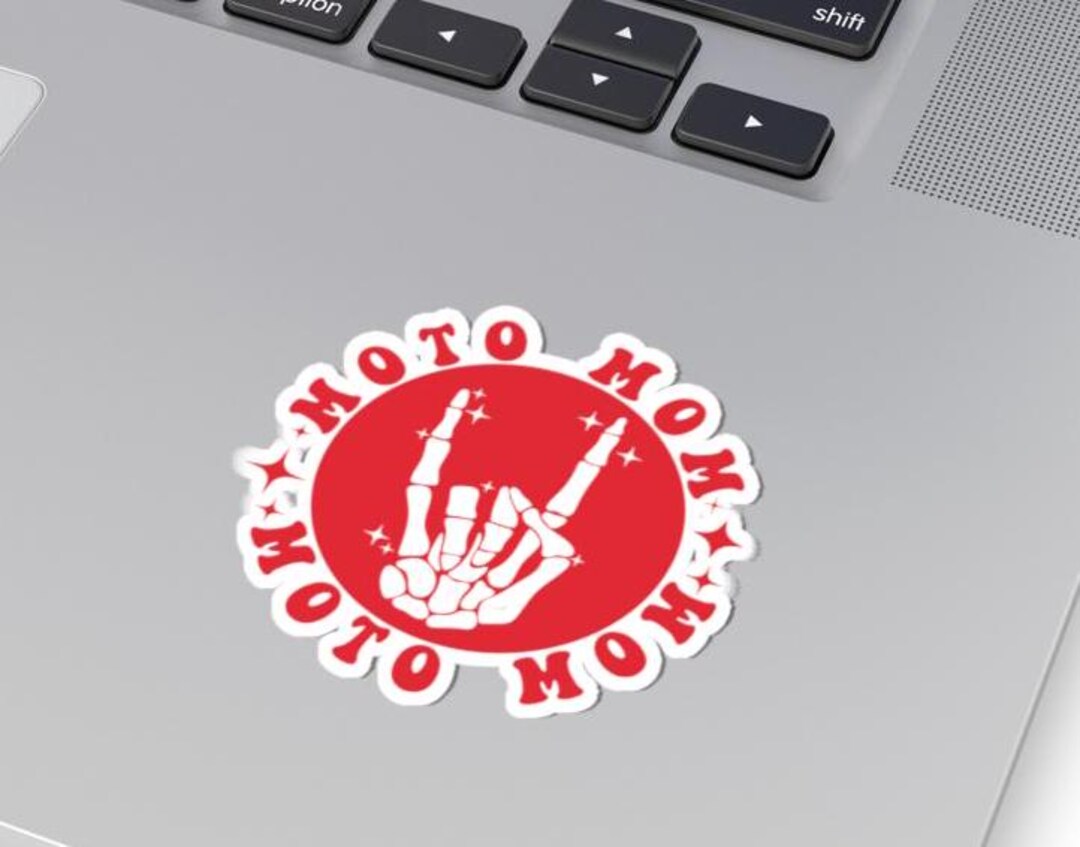 Moto Mom Kiss-cut Stickers - Ideal Dirt Bike Moms, Motocross Mothers ...