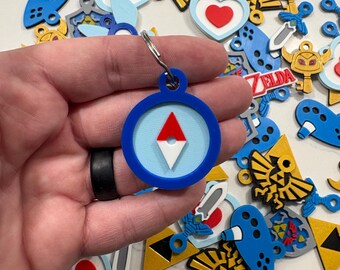 Zelda: Breath of the Wild Keychain - Nintendo Switch Accessory, Gaming ...