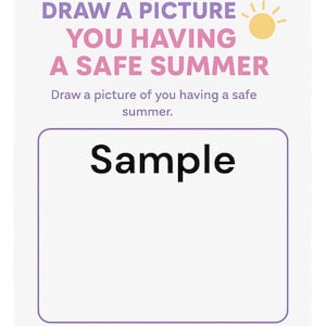 Summer Safety Rules Poster & Activity | Kids Printable Bundle (PDF) - Etsy