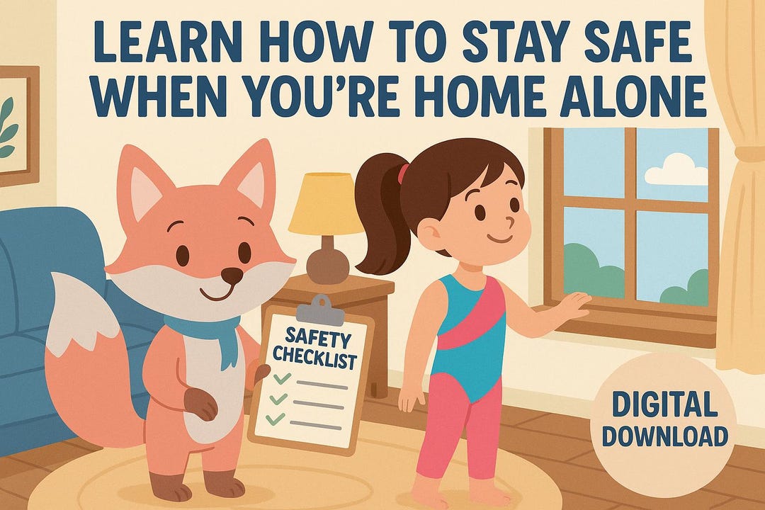 Home Alone Safety Training Video for Kids - Etsy