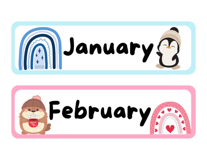Classroom Flip Calendar - Etsy