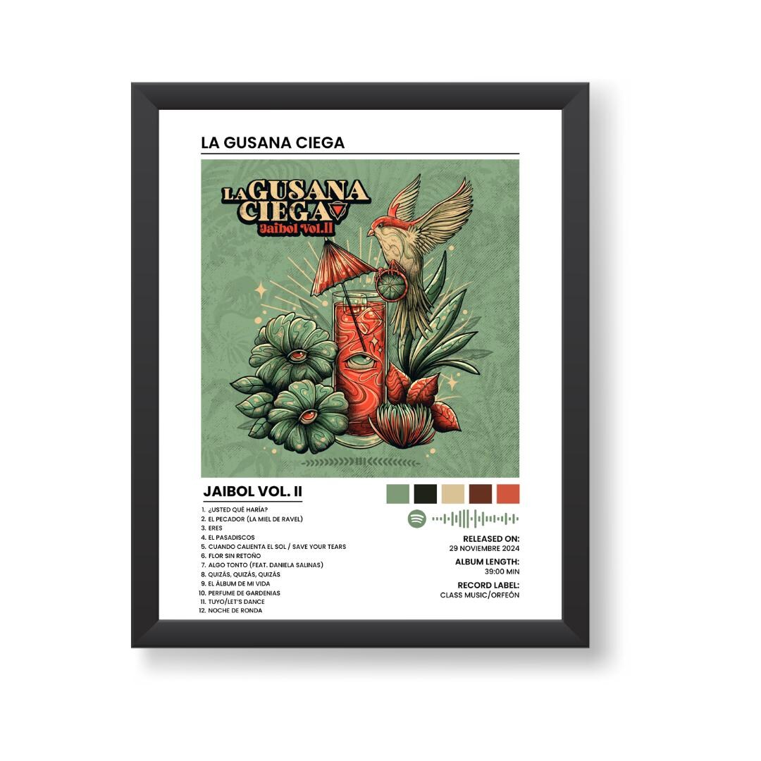 Póster de La Gusana Ciega Jaibol Vol. II - Etsy México