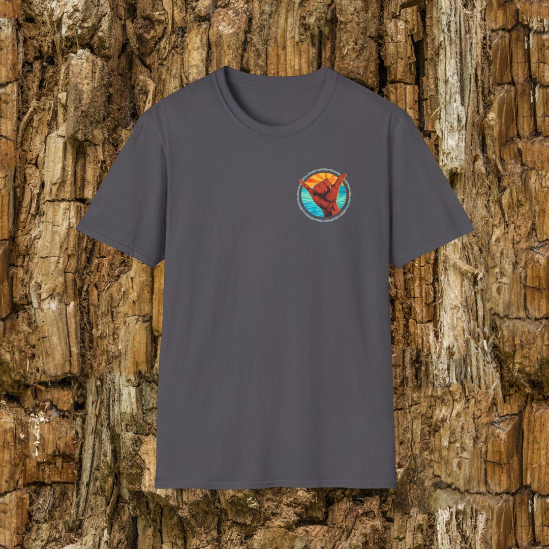 Vintage Surf Shirt Alpha Beach Vibes Unisex Softstyle T-shirt, Surfing ...